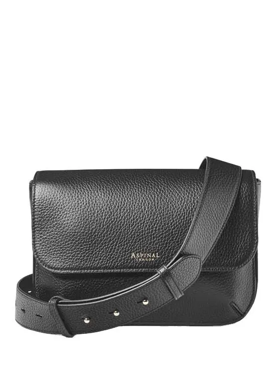 ASPINAL OF LONDON Ella Grande Crossbody Bag - Black