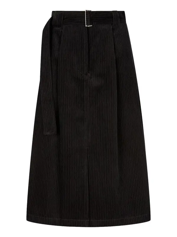 STUDIO TOMBOY Corduroy Skirt - Black
