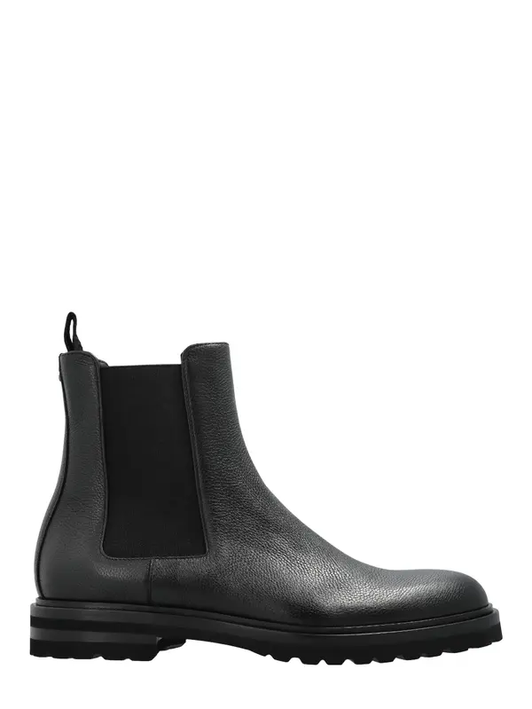 Dolce & Gabbana Leather Chelsea Boots - Black