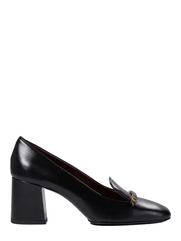 Khaite Logo-engraved Leather Pumps - Black