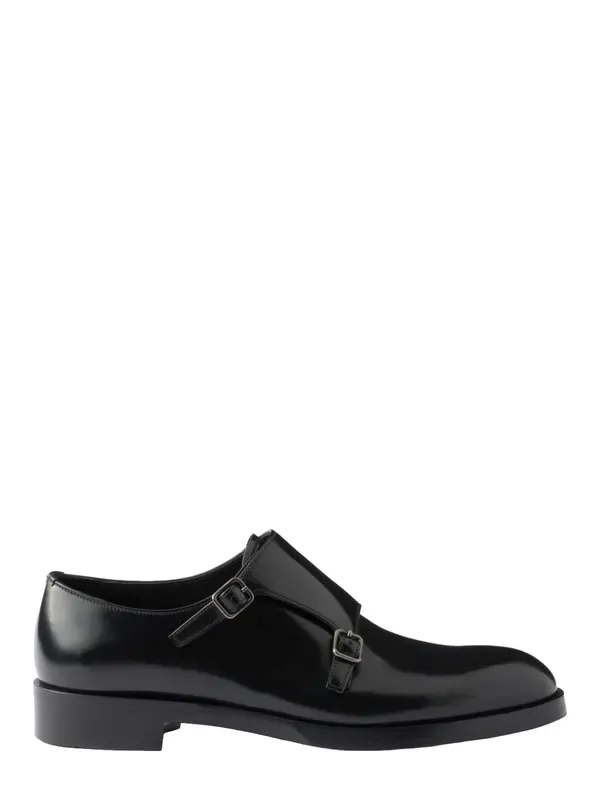 Prada Patent-finish Mink Shoes - Black