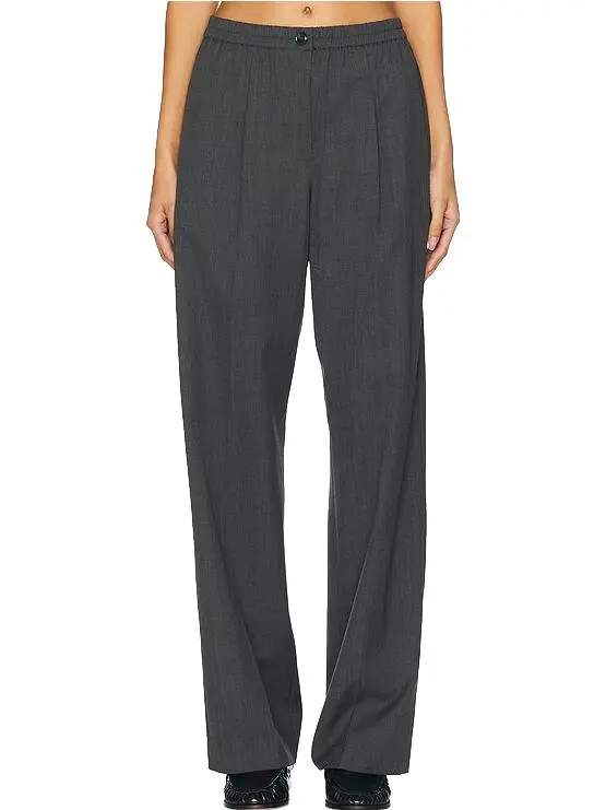 SAMSOE SAMSOE Satove Trousers - Iron Gate