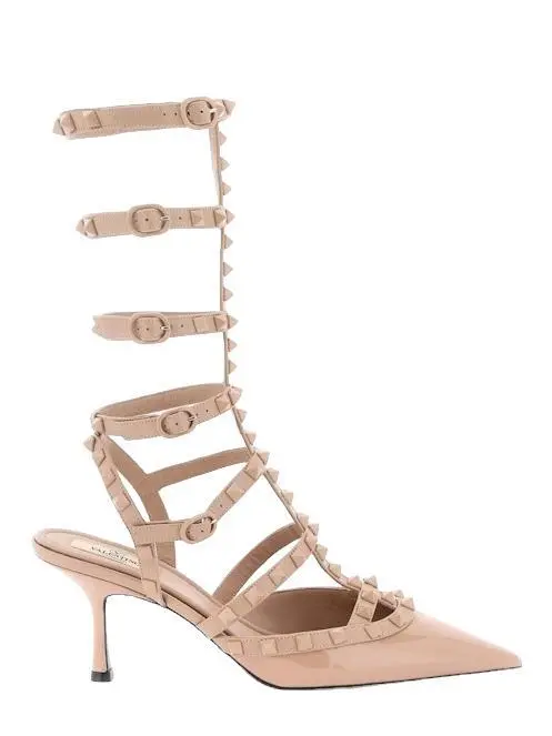 Valentino Garavani Rockstud Pointed Toe Pumps - Pink