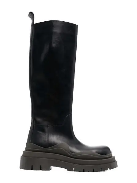 Bottega Veneta Tire Boots - Black