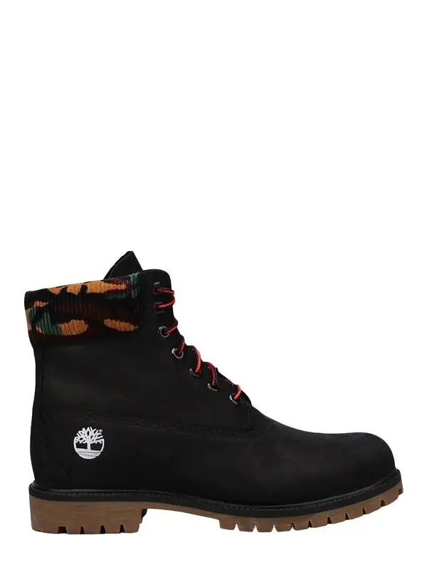 Timberland 6" Heritage Warm Lined Boots - Black/camo