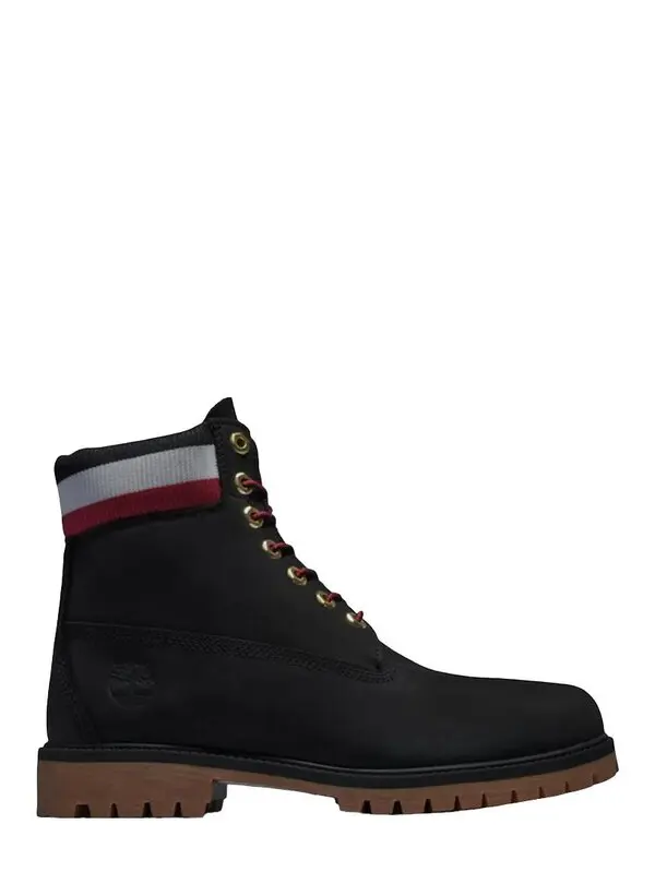 Timberland 6" Heritage Warm Lined Boots - Black/red