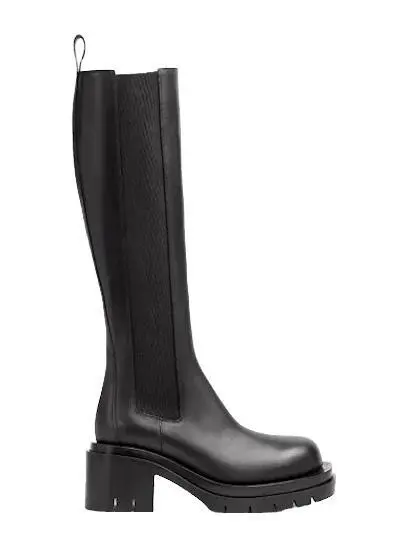 Bottega Veneta Lug High Boots - Black