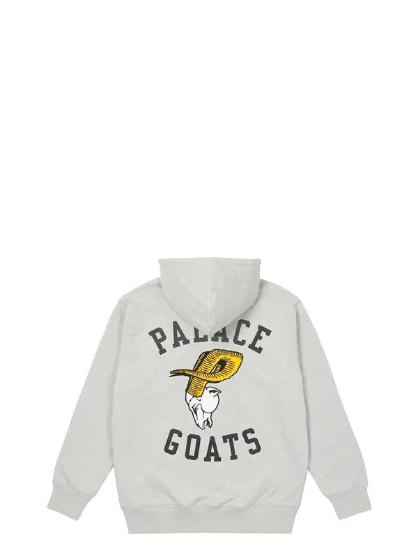 PALACE Goats Hood - Grey Marl