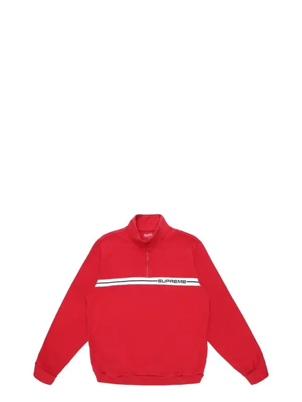 Supreme Half Zip Warm Up - Red