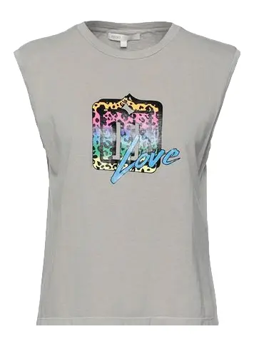 Maje T-shirt With Print - Beige