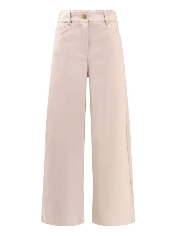 Max Mara Marianna Wide Leg Trousers - Beige