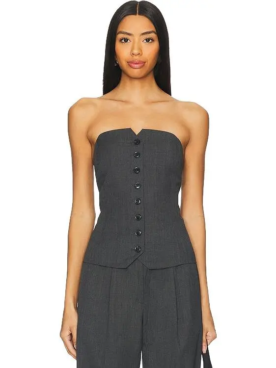 SAMSOE SAMSOE Saellen Top - Grey