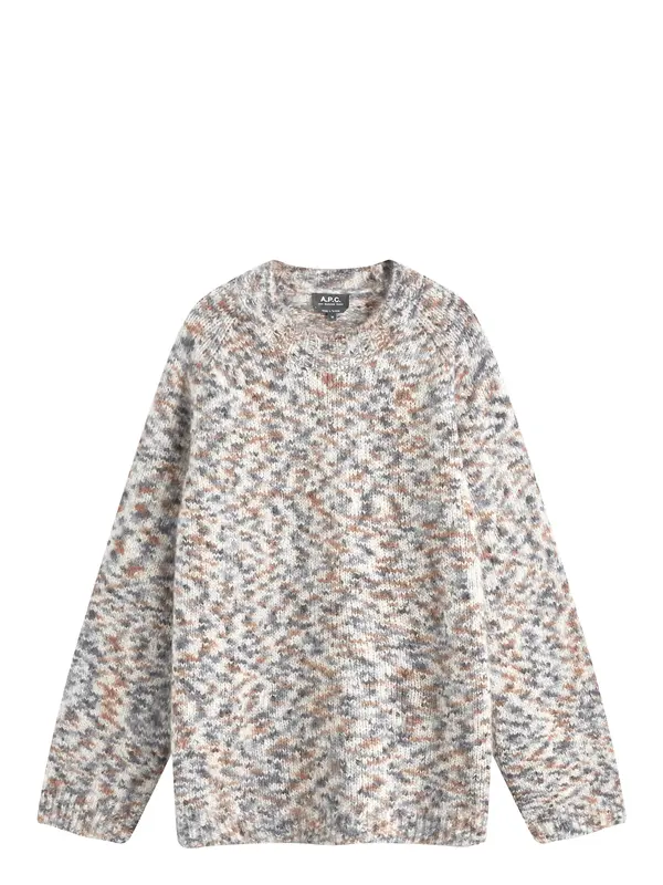 A.p.c. Terry Multi Jumper - Heathered Grey