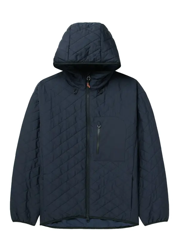 Loro Piana Denali Quilted Storm System® Ski Jacket - Blue