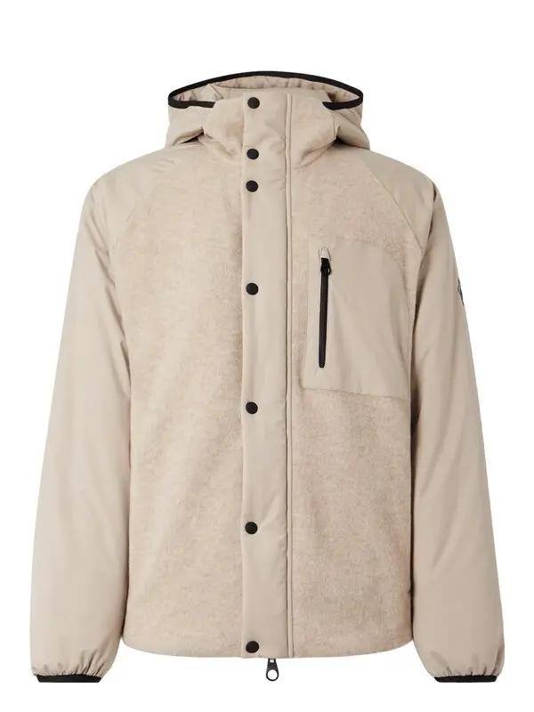 Loro Piana Apo Panelled Storm System® Cashmere-jersey Hooded Ski Jacket - Neutrals