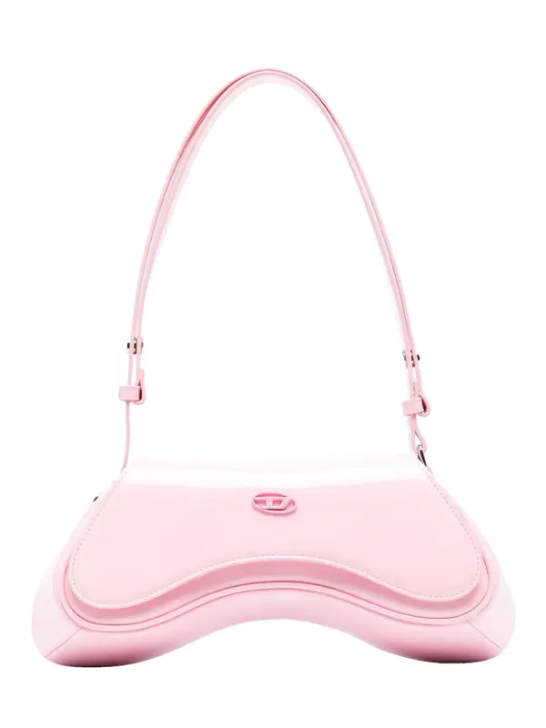 DIESEL Glossy Shoulder Bag - Pink