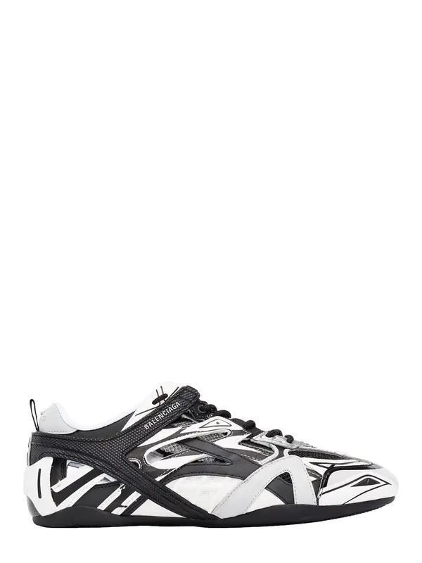 Balenciaga Drive Patterned Sneakers - Black