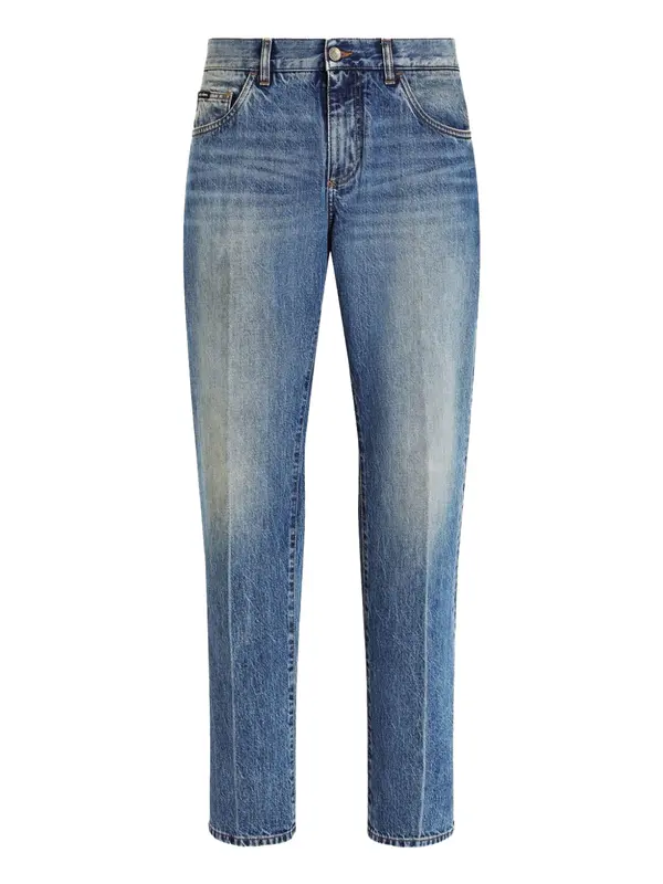 Dolce & Gabbana Straight-leg Jeans - Blue