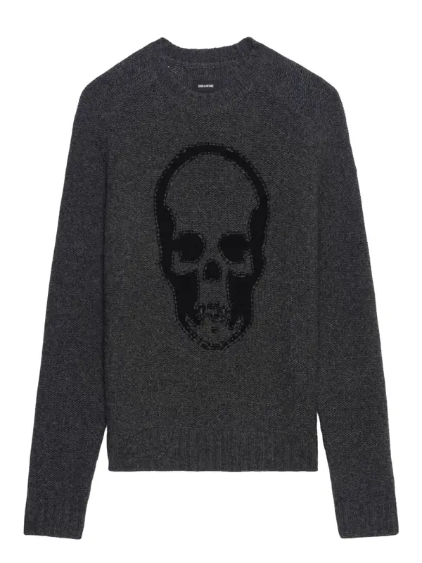 Zadig&Voltaire Jordan We Skull Sweater - Grey