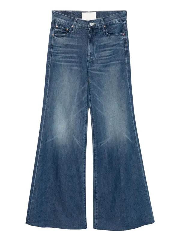 MOTHER The Twister Wide Leg Jeans - Blue