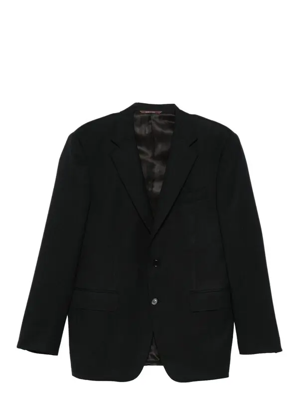Canali Single-breasted Blazer - Black