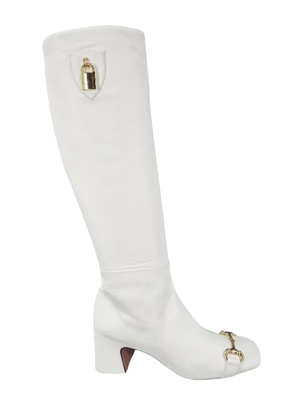 MADISON.MAISON 50mm Lock Boots - White