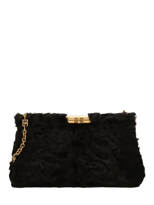 Dolce & Gabbana Brushed Clutch - Black