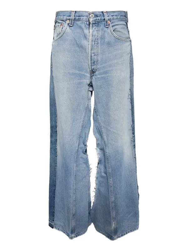 PROTOTYPES Panelled Jeans - Blue