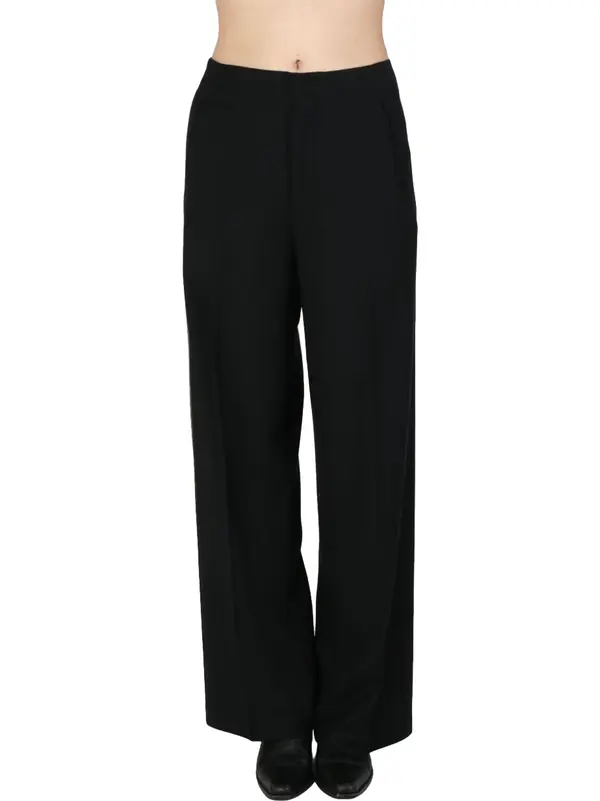 ATELIER Straight-leg Trousers - Black