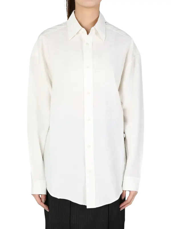 ATELIER Point-collar Shirt - White
