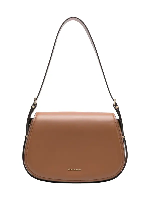 Michael Kors Flap Crossbody Bag - Brown