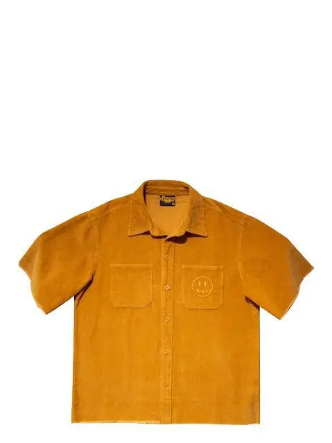 Drew House Short Sleeve Corduroy Shirt - Dijon