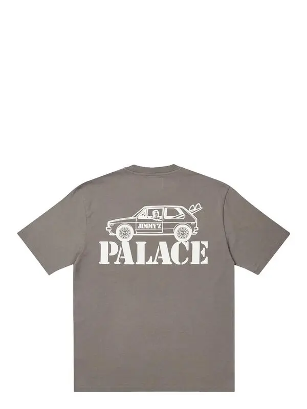 PALACE Jimmy'z Washed T-shirt - Grey