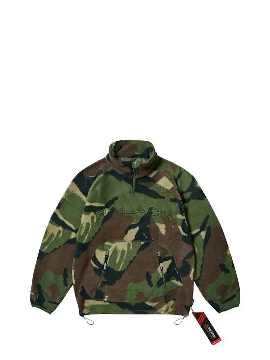 PALACE Polartec Fleece Funnel - Woodland Camo