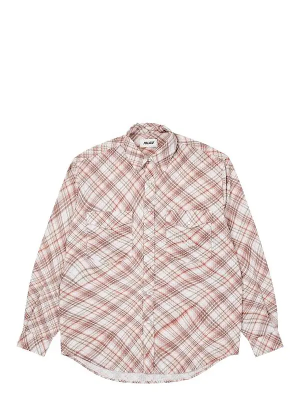 PALACE Warp Check Shirt - Red