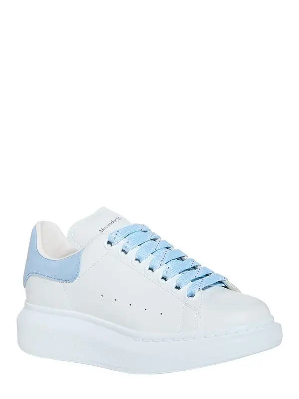 Alexander McQueen Platform Sneakers - Pale Blue/white