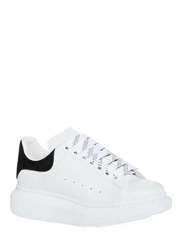 Alexander McQueen Platform Sneakers - White/black