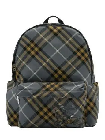 Burberry Check Backpack - Wave Blue