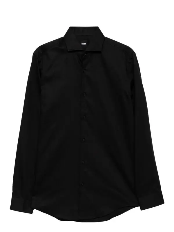 BOSS Long-sleeved Shirt - Black