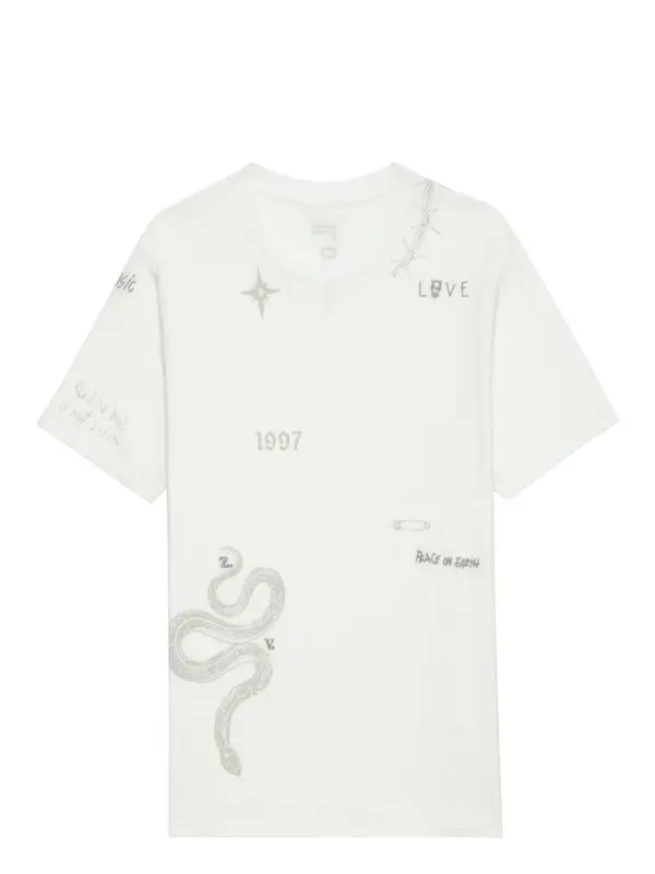 Zadig&Voltaire Graphic-print T-shirt - White