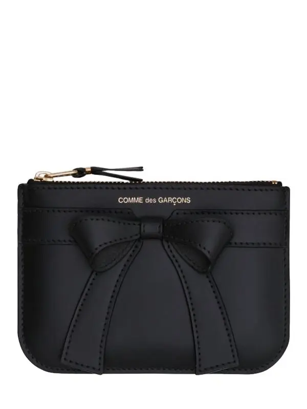 Comme Des Garçons Big Bow Wallet - Black