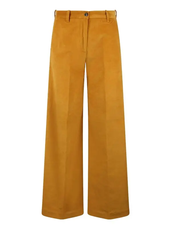 NINE:INTHE:MORNING Velvet Trousers - Orange