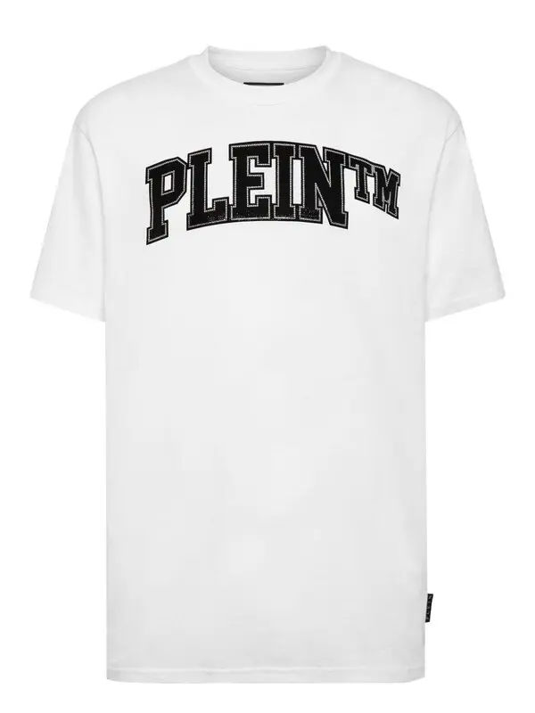 Philipp Plein Logo-embellished T-shirt - White