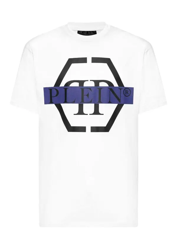 Philipp Plein Pp Tape T-shirt - White