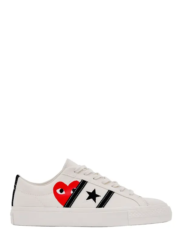 CONVERSE X COMME DES GARONS PLAY One Star Academy Pro Sneakers - White