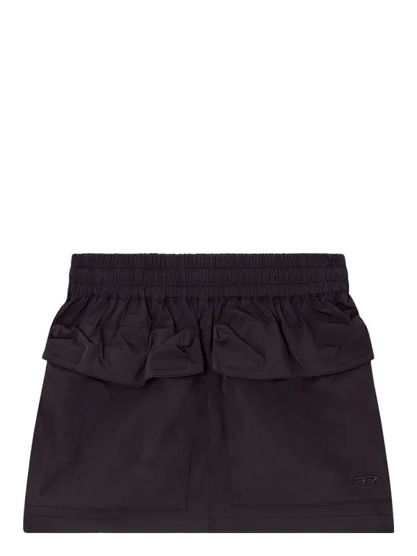 DIESEL O-cean Mini Skirt - Black