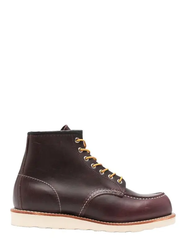 Red Wing Lace-up Combat Boots - Black
