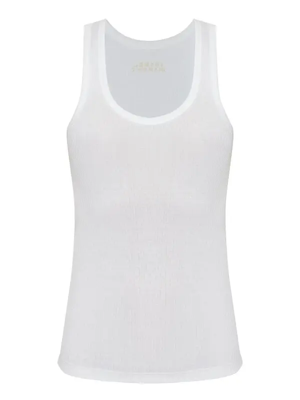 Isabel Marant Thea Logo-embroidered Vest - White