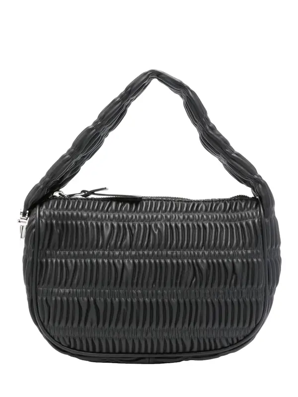 Marc Jacobs Shirred Shoulder Bag - Black