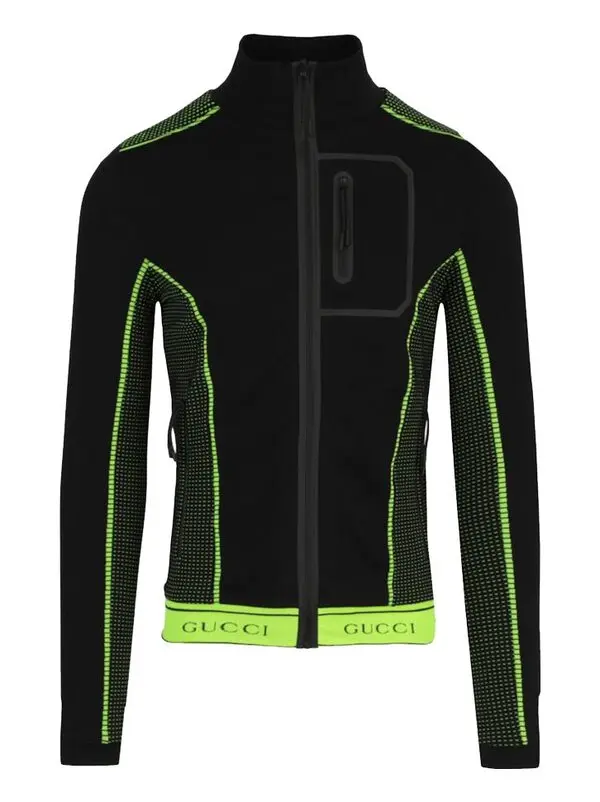 Gucci Logo Track Jacket - Black